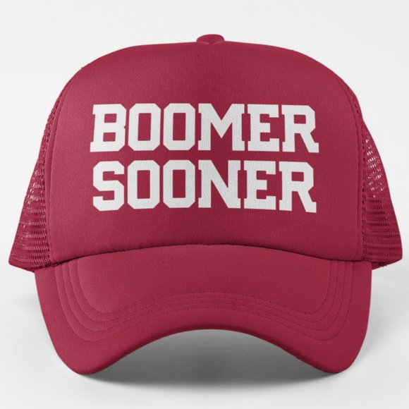 Accessories | New Oklahoma Sooners Boomer Sooner Foam Trucker Snapback ...